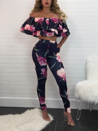 Flower Two Piece Set – Nikkiz Necessitiez